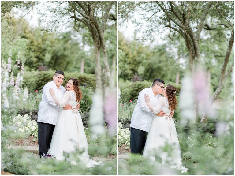 Garden Bridal Portraits at Houston’s Mercer Botanical Gardens
